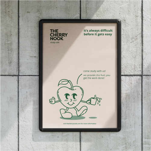Study Cafe Branding - & the design