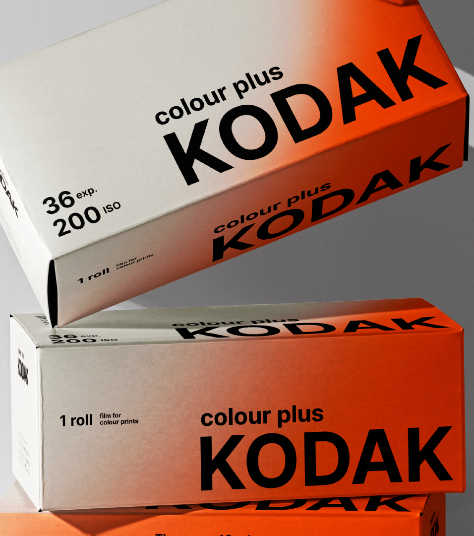 Kodak packaging redesign - & the design